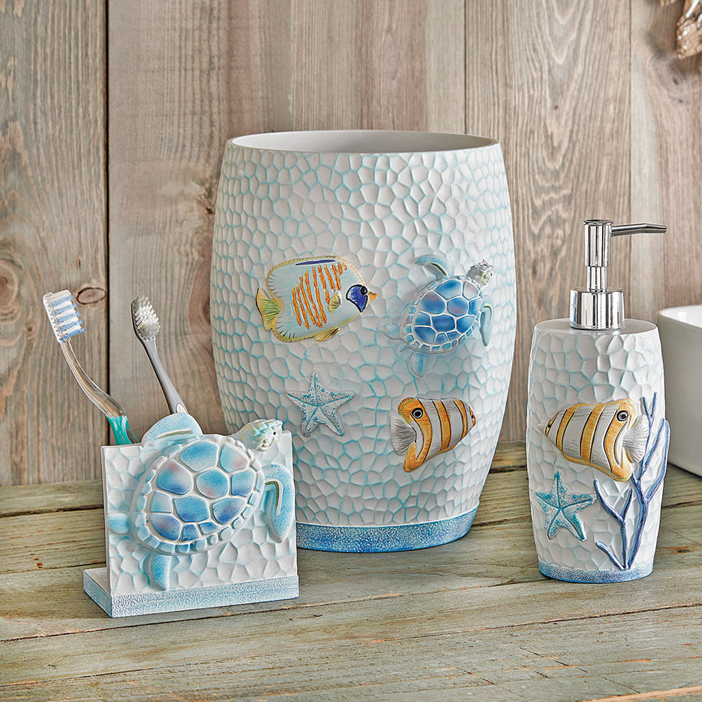 Seaside Friends Toothbrush Holder | Bella Coastal Decor