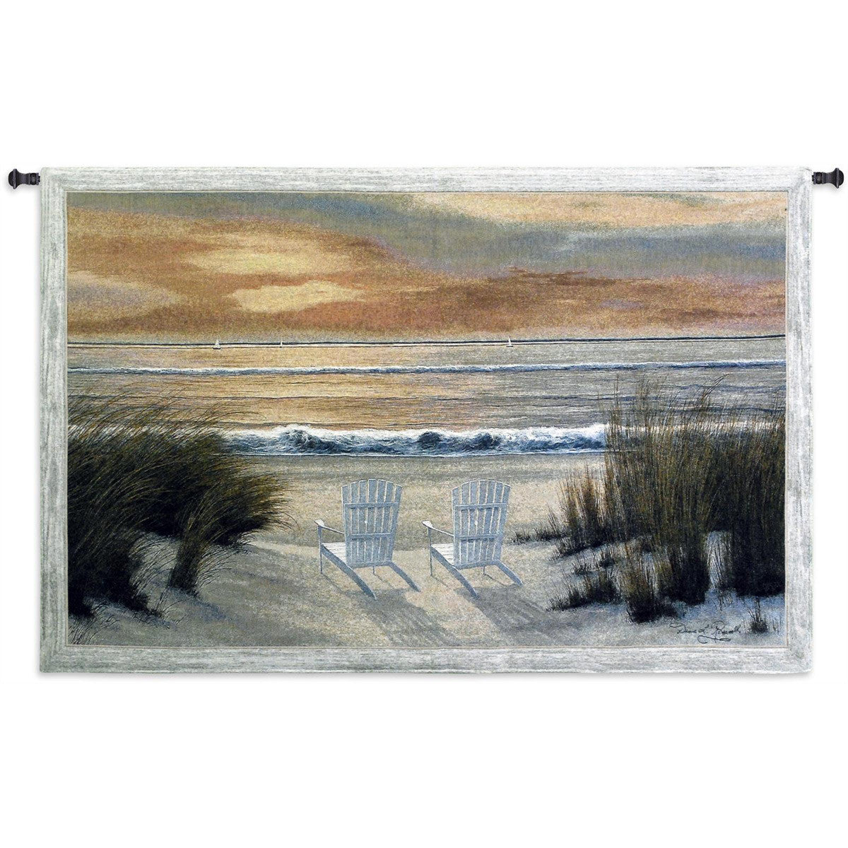 Paradise Sunset Wall Tapestry | Bella Coastal Decor