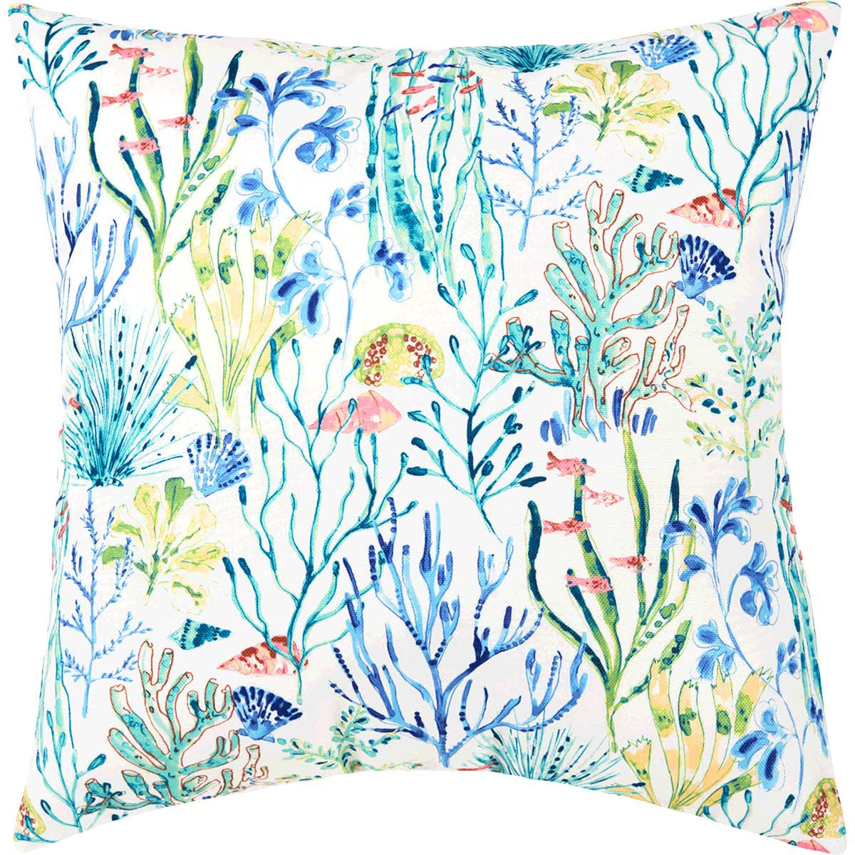 Coral Gardens Indoor/Outdoor Pillow | Bella Coastal Decor