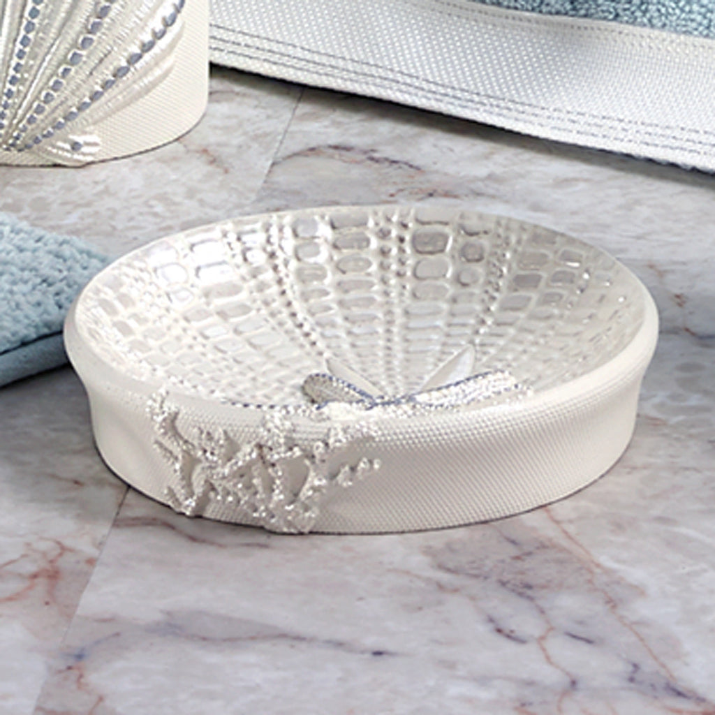 Bayside Seashells Soap Dish | Bella Coastal Decor