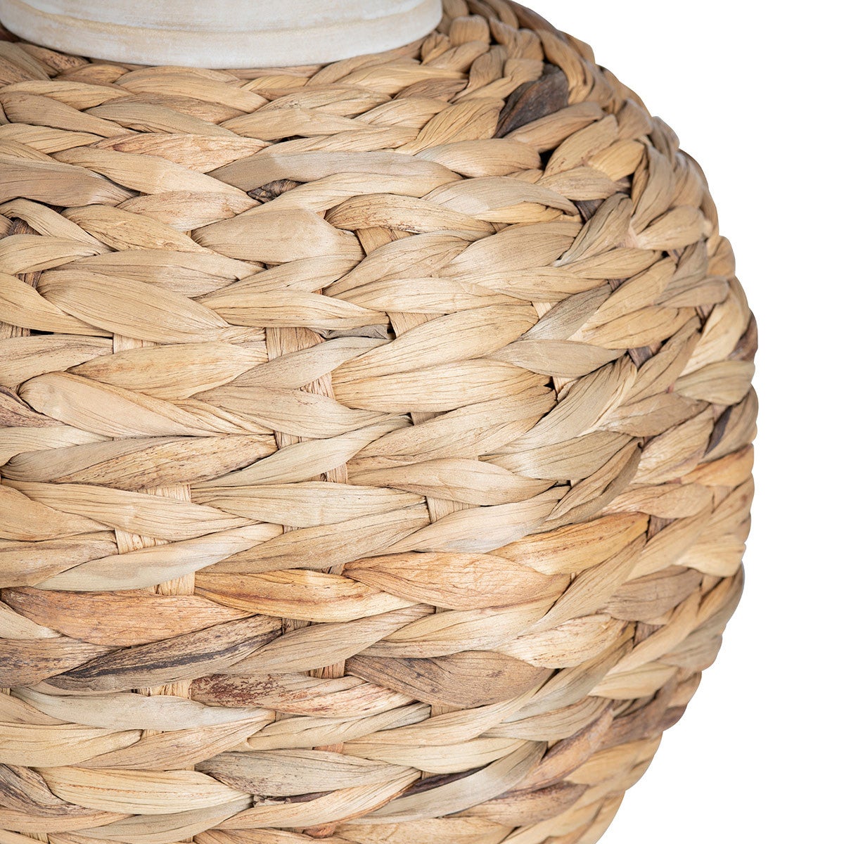 Braided Seagrass Table Lamp | Bella Coastal Decor