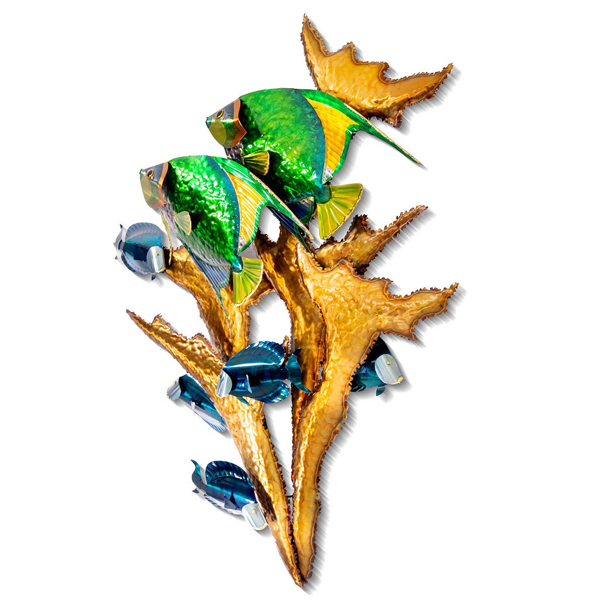 Reef Jewels Metal Wall Art | Bella Coastal Decor