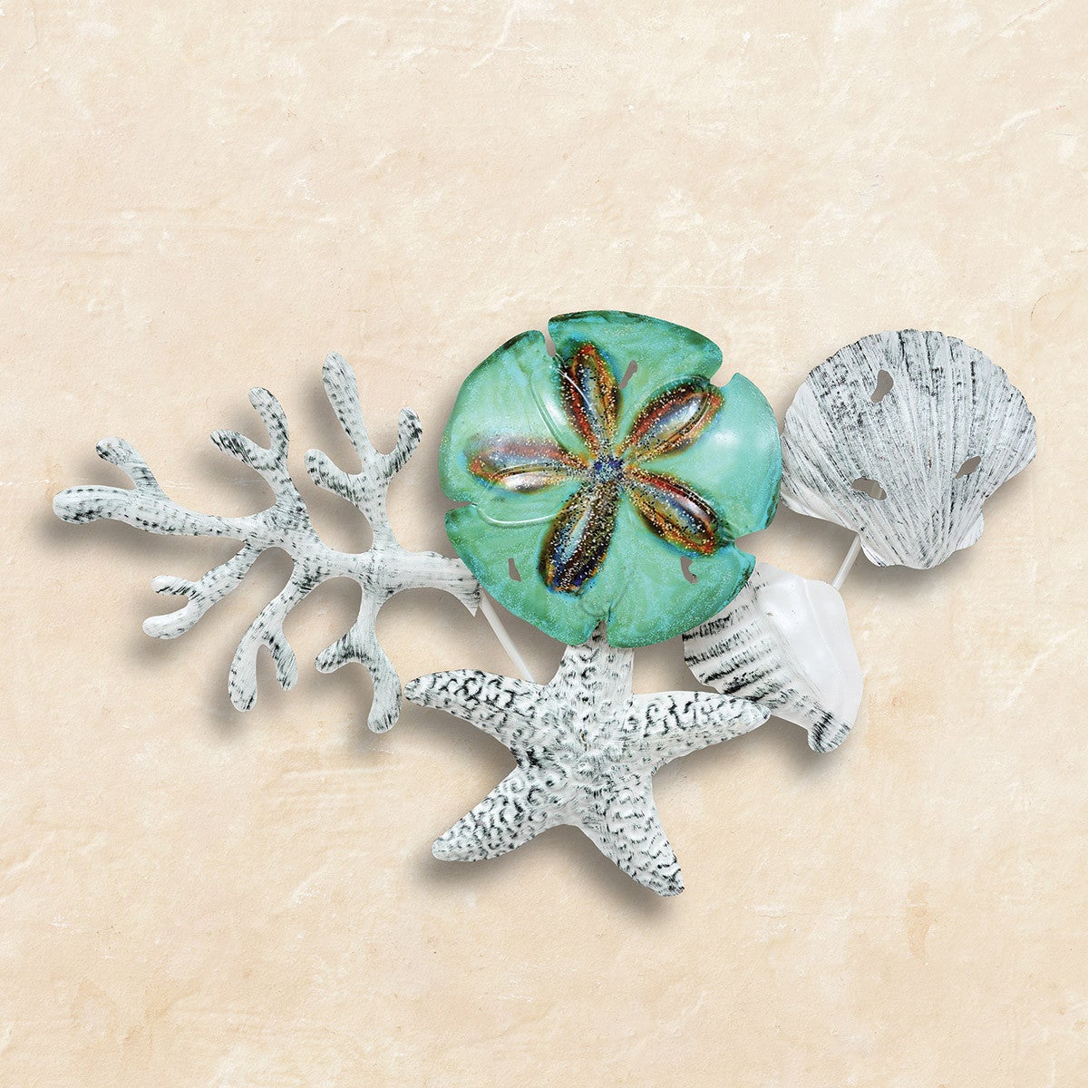 Anguilla Starfish & Shells Wall Art | Bella Coastal Decor
