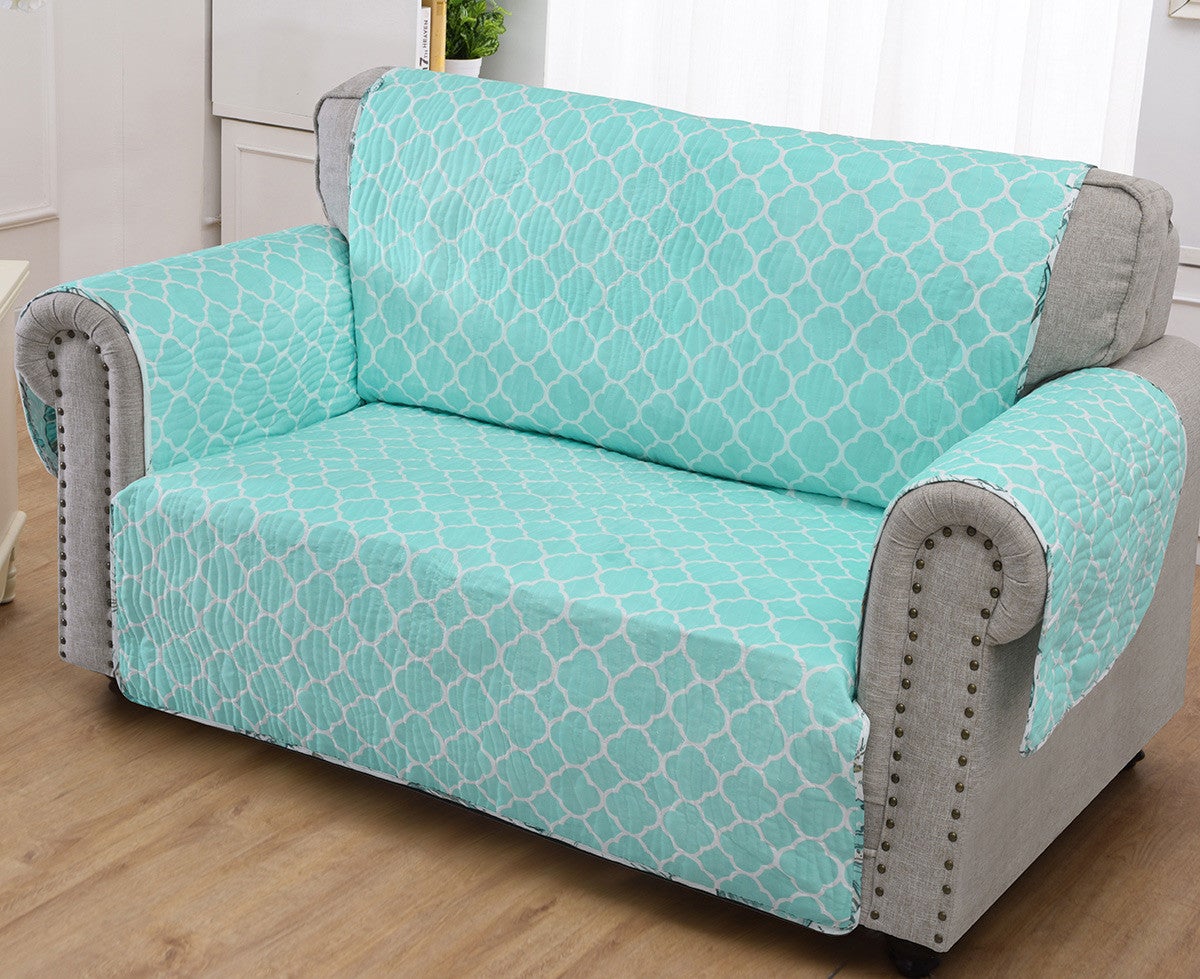 Seaside Memories Loveseat Protector | Bella Coastal Decor