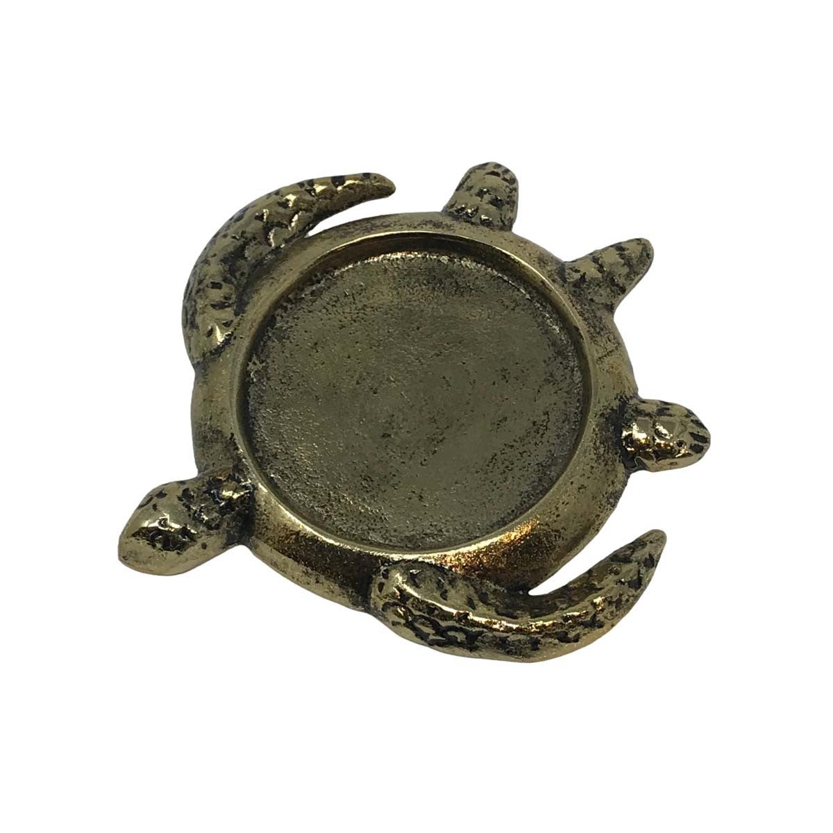 Sea Turtle Cast Coasters - Set of 4 | Bella Coastal Decor