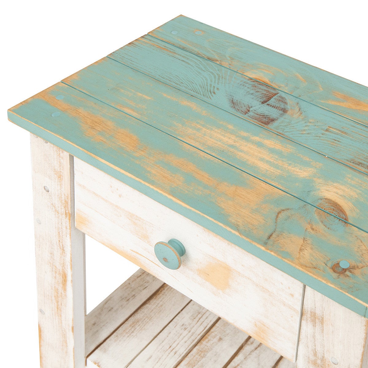 Boardwalk Coastal End Table | Bella Coastal Decor
