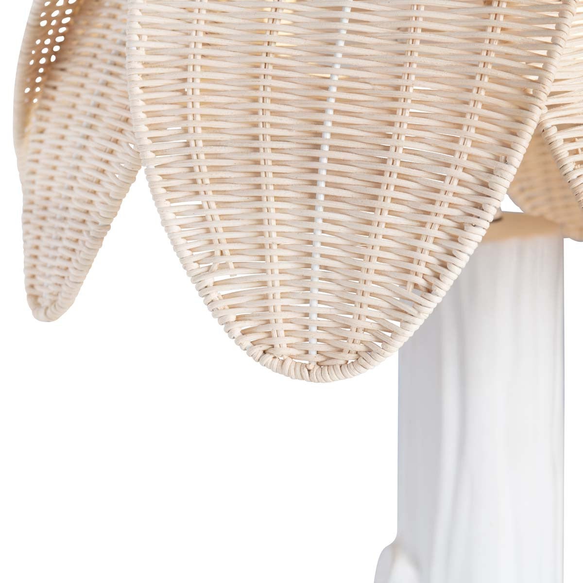 Willow Wicker Table Lamp | Bella Coastal Decor