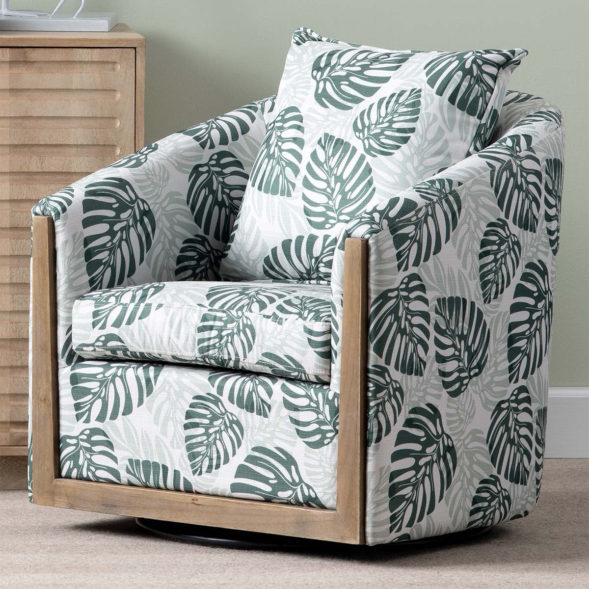 Coastal Palms Accent Chair | Bella Coastal Decor