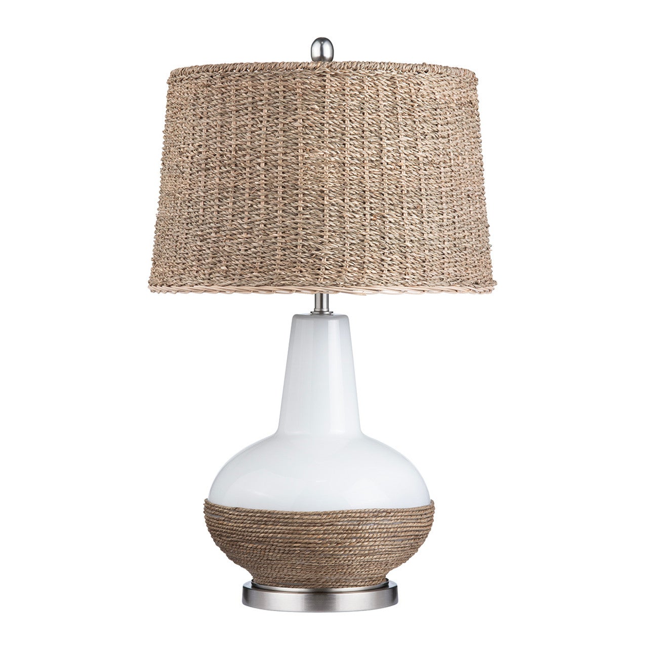 Seaside Rope Table Lamp - OVERSTOCK | Bella Coastal Decor
