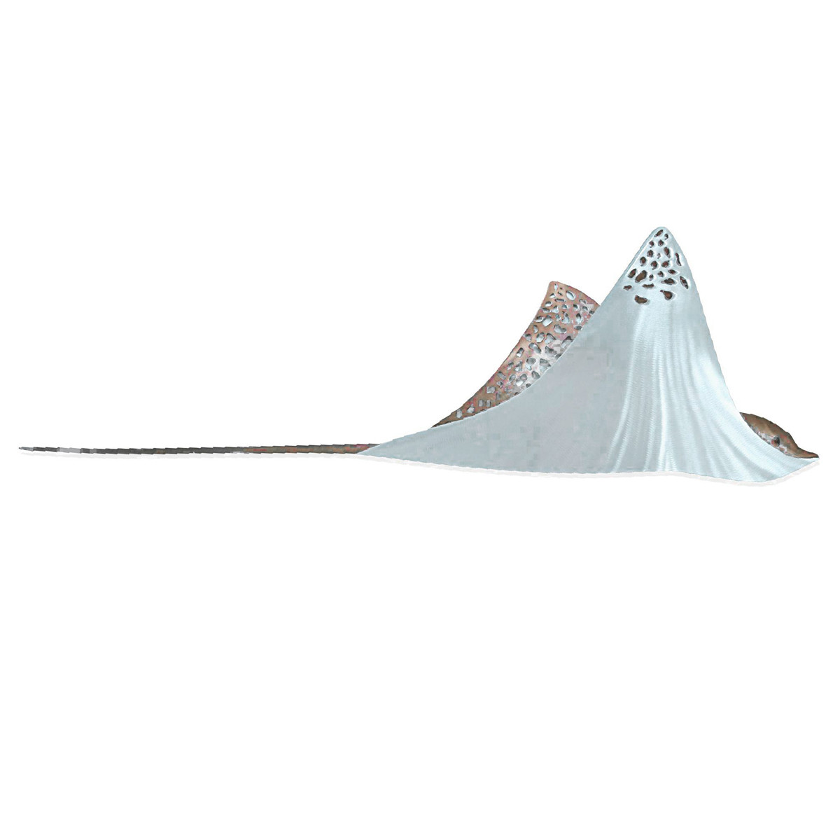 Hobart Eagle Ray Metal Wall Art | Bella Coastal Decor