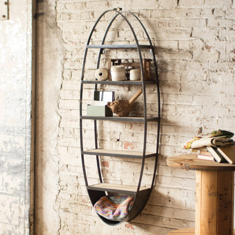 stylish wall shelving