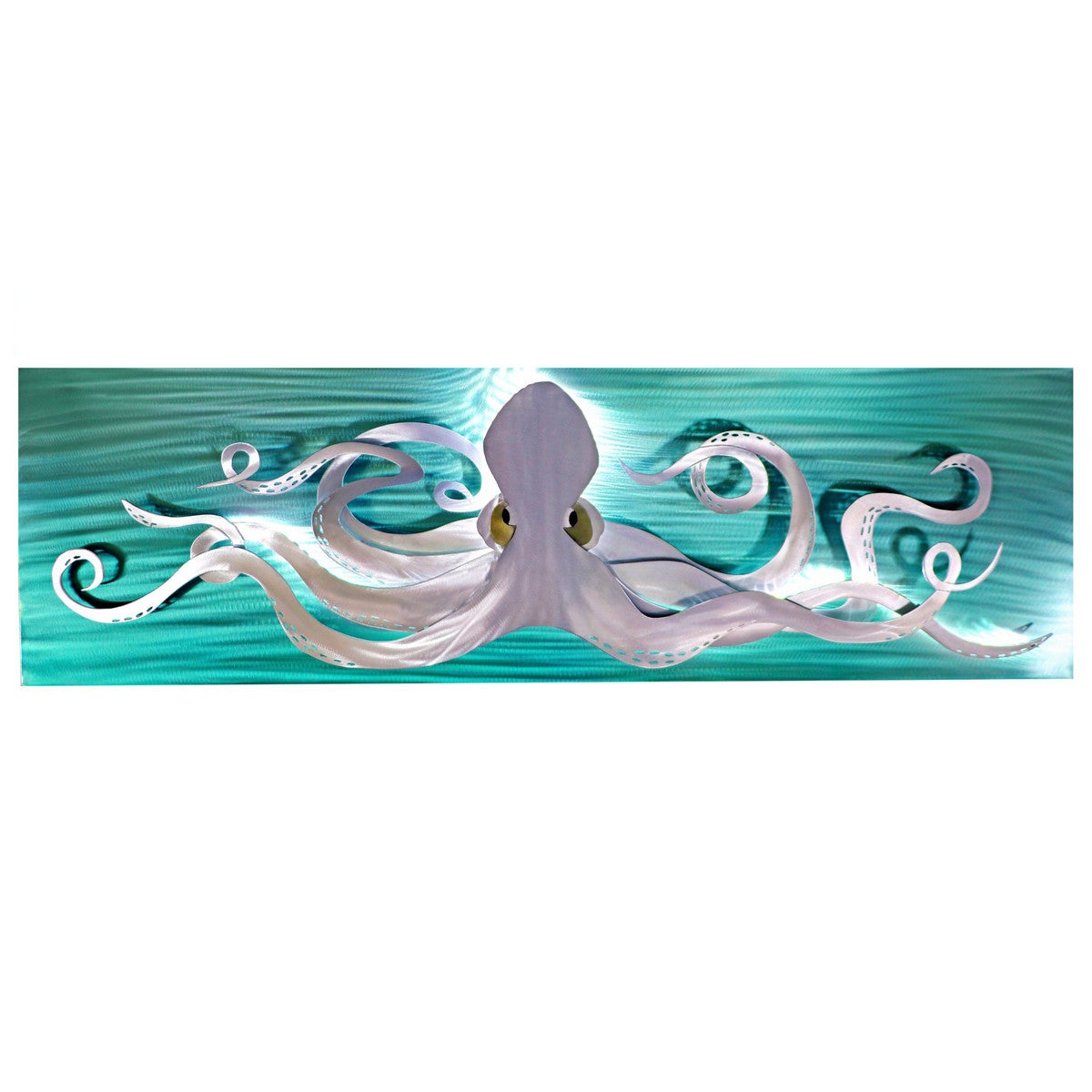 Coastal Wall Art: Octopus Back Lit Wall Decor | Bella Coastal Decor