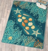 Coastal Area Rugs | Indoor/Outdoor Beach Rugs | Bella Coastal Décor