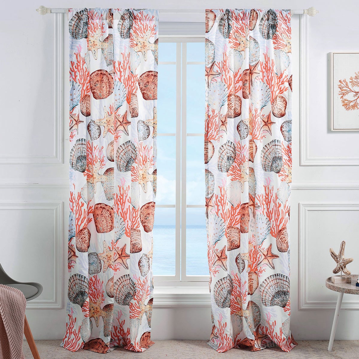 Coastal Window Treatments and Valances | Bella Coastal Décor