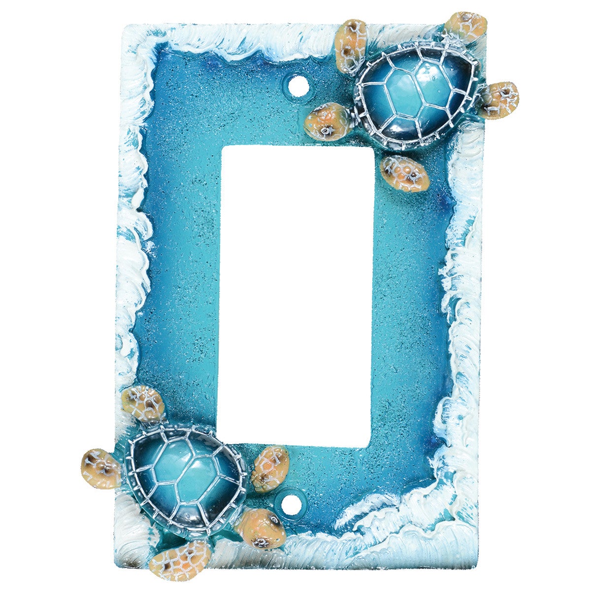 Sea Turtles Rocker Plate | Bella Coastal Decor