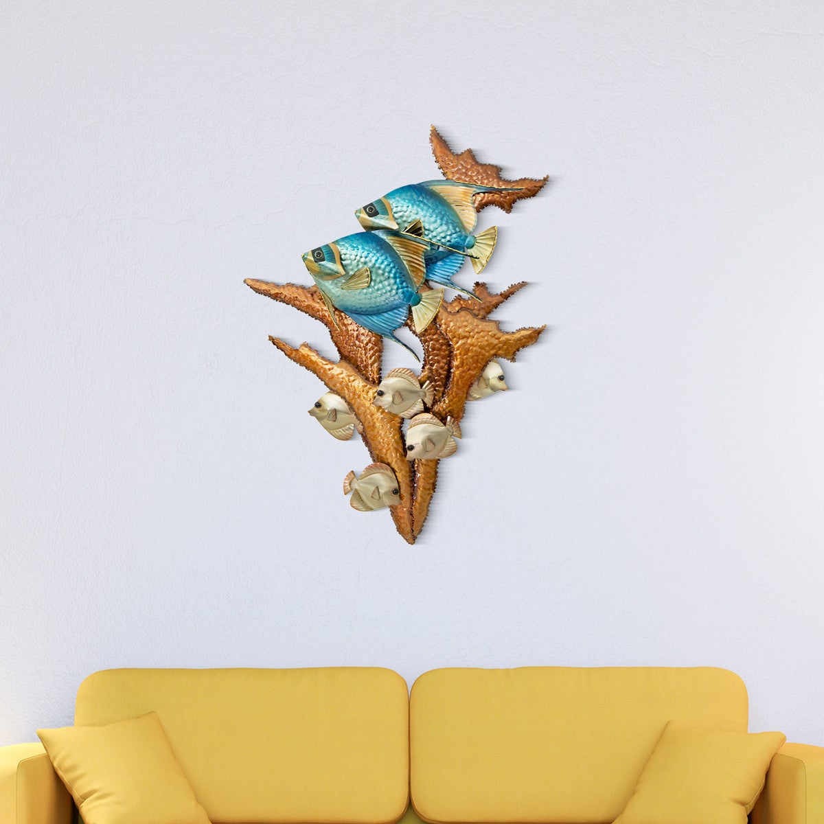 Reef Reflections Angelfish Wall Art | Bella Coastal Decor