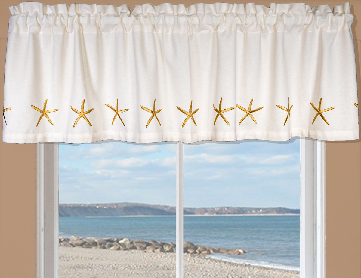 Coastal Window Treatments and Valances | Bella Coastal Décor