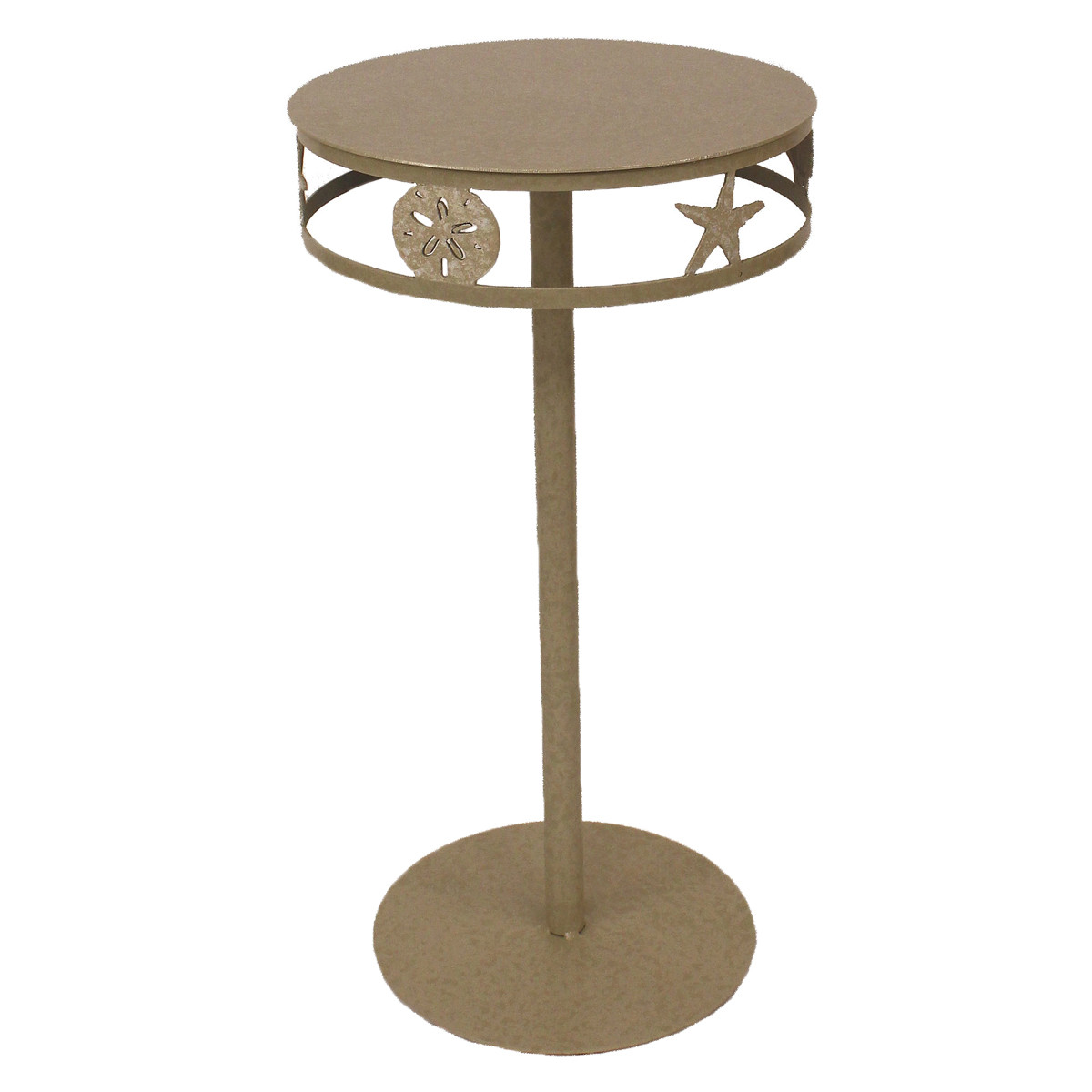 Nautical Tables: Starfish and Sand Dollar Drink Table | Bella Coastal Decor