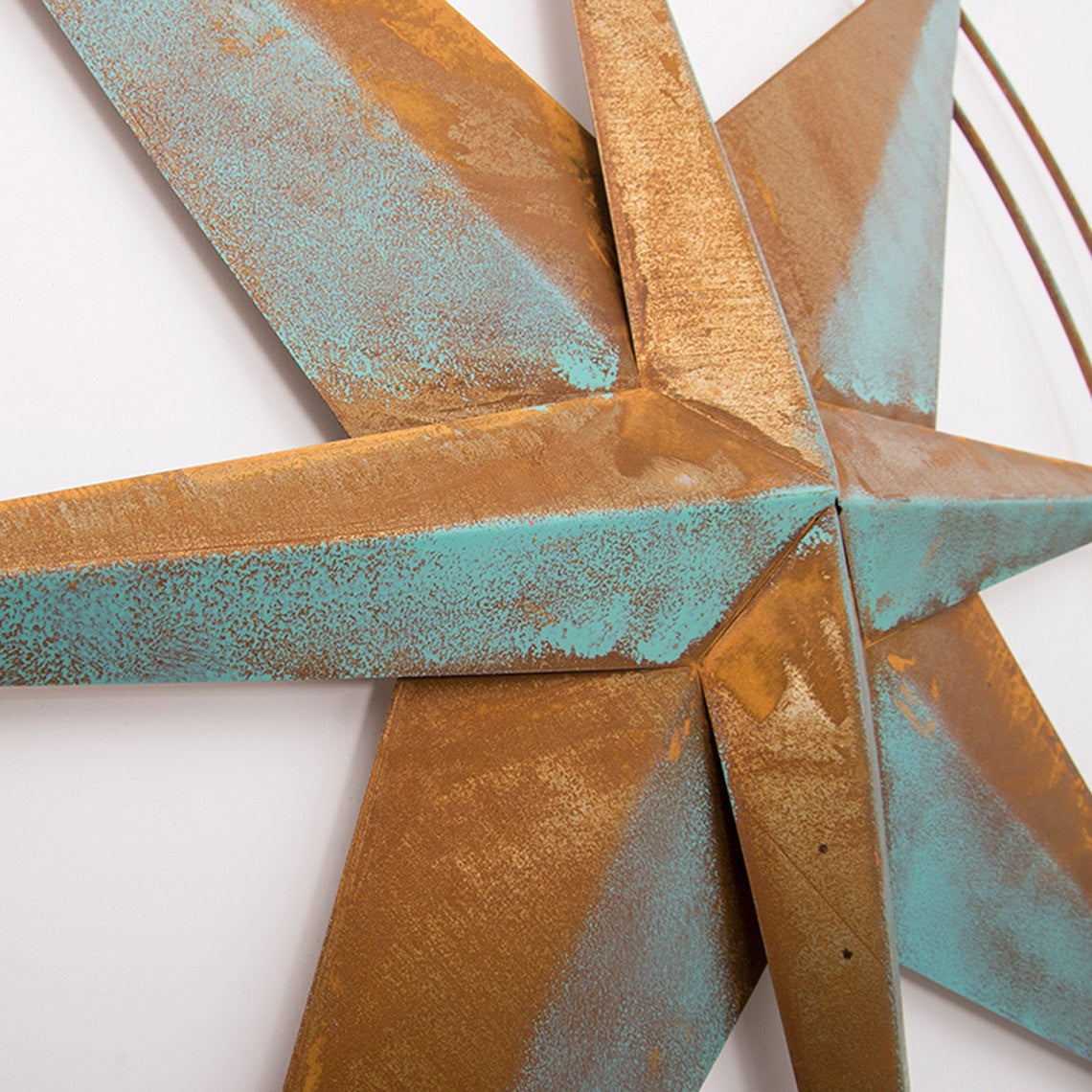 Verdigris Compass Rose Wall Art | Bella Coastal Decor