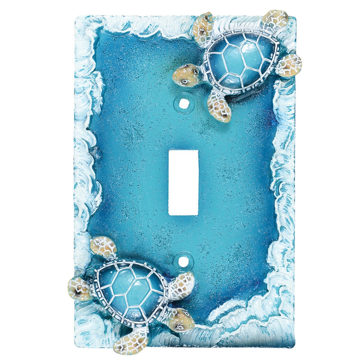 Sea Turtles Single Switch Plate | Bella Coastal Decor
