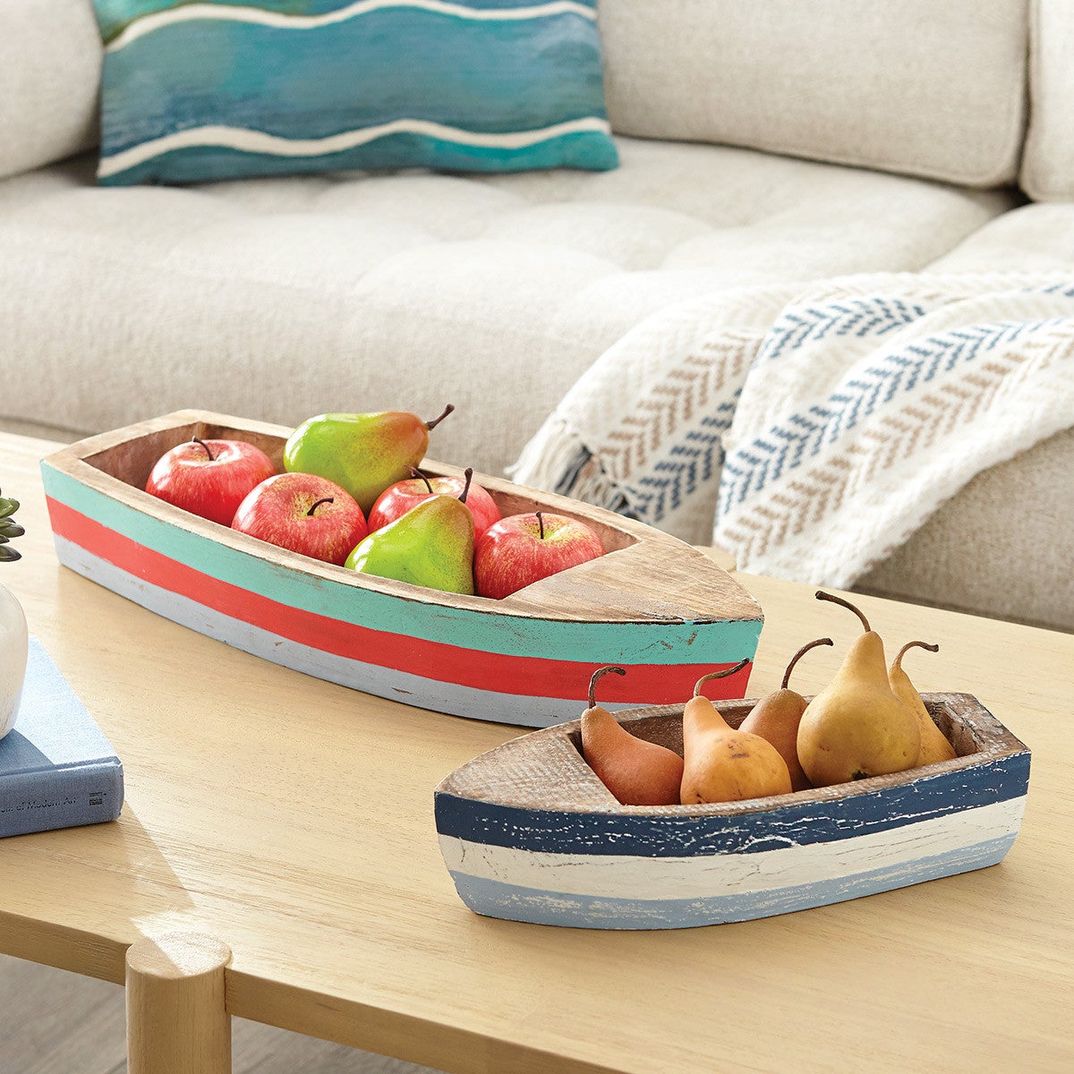 Nautical Boat Tray - Small | Bella Coastal Decor