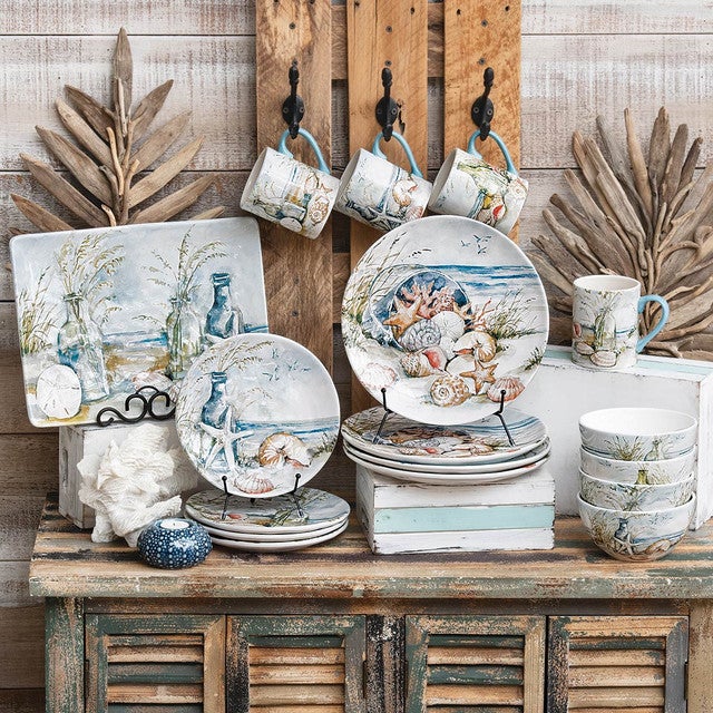 Coastal Kitchen Décor & Dinnerware | Bella Coastal Décor