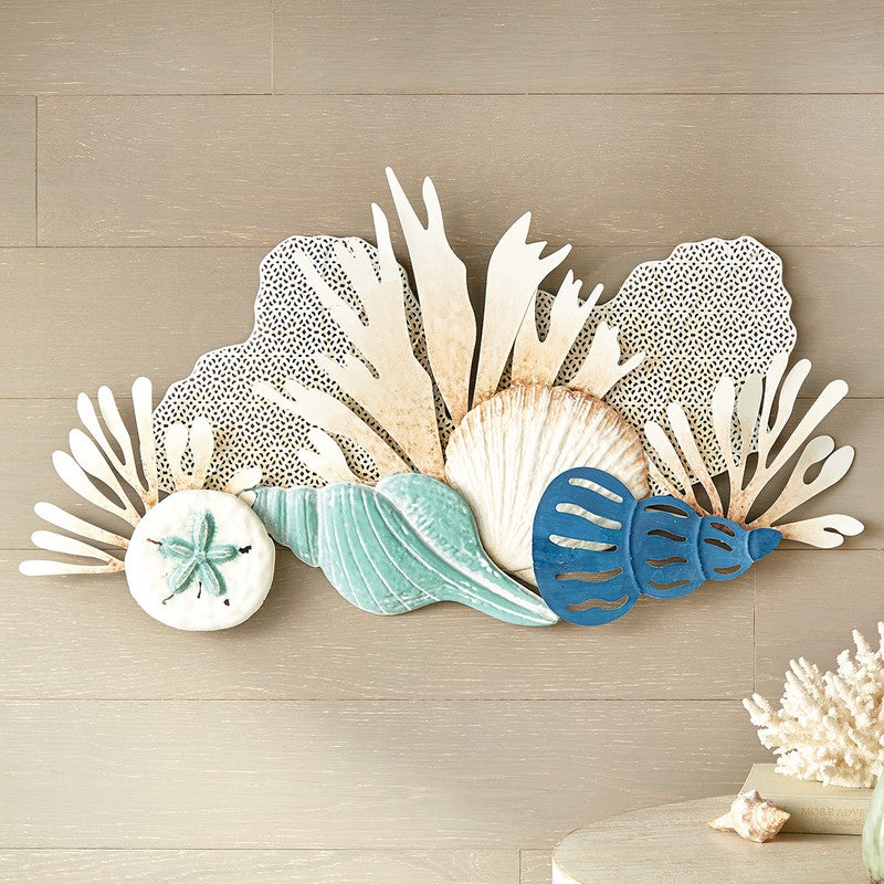 seashell wall stencils