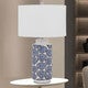 Blue Shell Table Lamp | Bella Coastal Decor