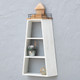 Lighthouse Wood Wall Shelf | Bella Coastal Decor