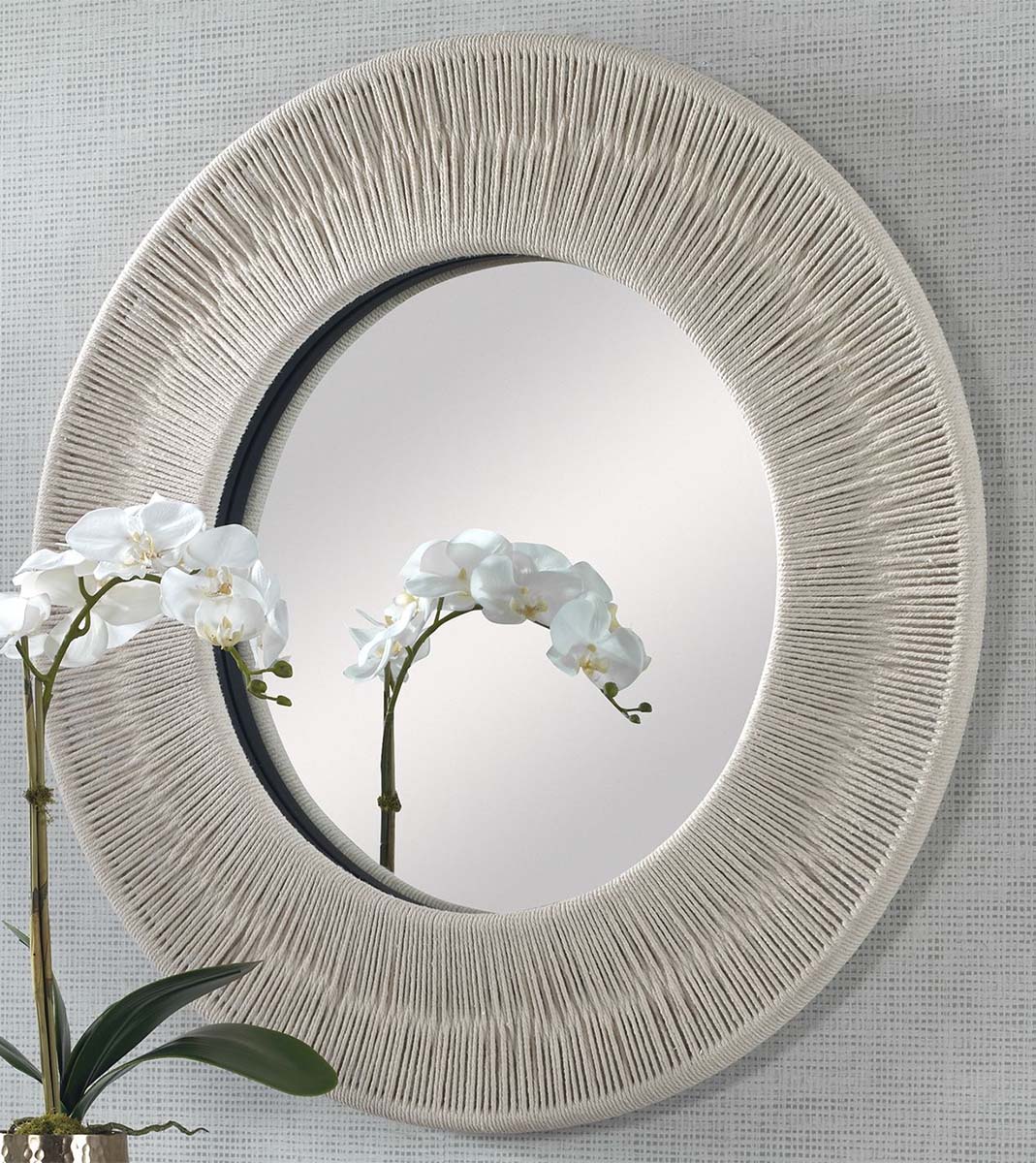 rope frame mirror