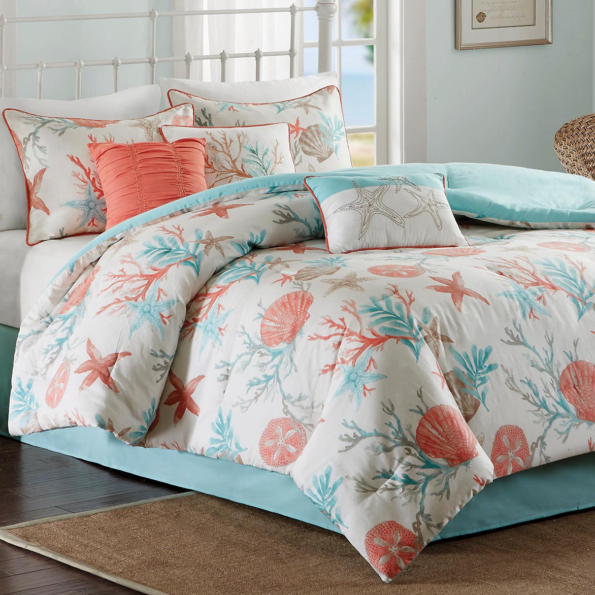seashell comforter